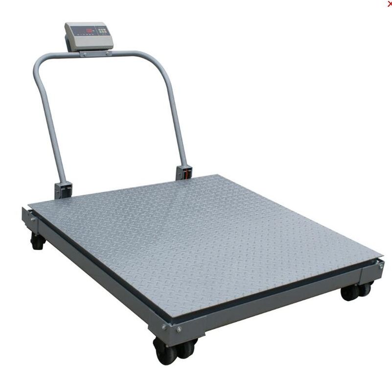 Hand Pull Electronic LCD 6V Floor Weighing Scale