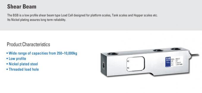 Small CAS BSB Shear Beam Platform Scale Load Cell